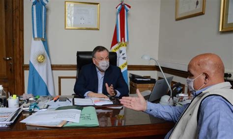 El Senador Michlig y Gustavo Barceló evaluaron numerosos temas relacionados a Moisés Ville