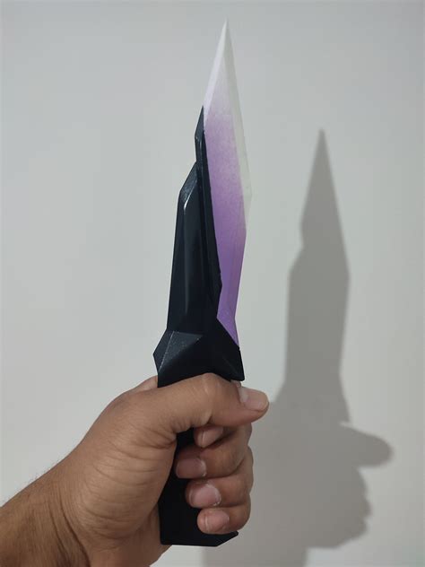 Valorant Singularity Knife 3d Printed Valorant Game Cosplay Etsy