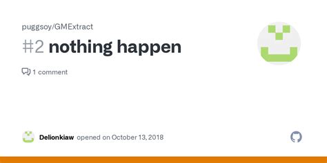 Nothing Happen Issue Puggsoy GMExtract GitHub