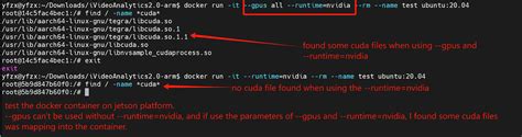 What S Difference Between Gpus And Runtime Nvidia For The Docker Container DeepStream SDK