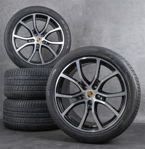 Original Porsche Felgen Cayenne Exclusive 21 Zoll 9Y0 Sommerräder