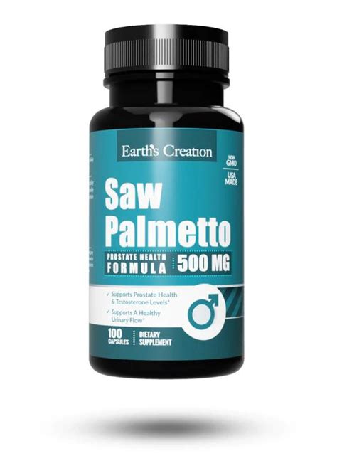 Earths Creations Saw Palmetto 500 Mg Mi Tienda