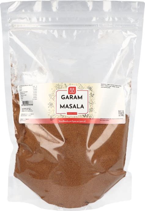 Van Beekum Specerijen Garam Masala 1 Kilo Hersluitbare Stazak Bol