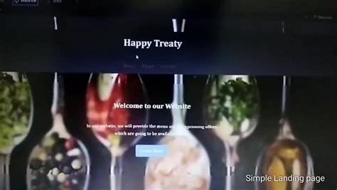 Nireesha Gadde On Linkedin I Have Created A Simple Landing Page Using Html And Css It Contains