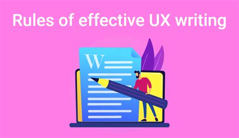 What Rules Should You Know For Effective UX Writing