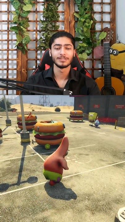 باب اسفنجی در جی تی ای😂 جیتیای Gta Gtav Gtaonline Youtube