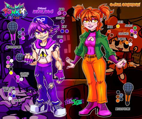 My Fnf D Side Au Couples By Emil Inze On Deviantart