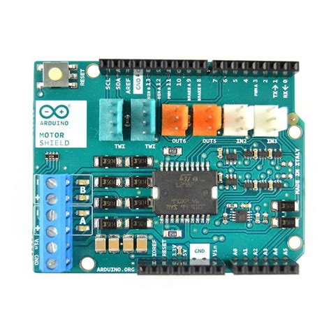 Arduino Motor Shield Rev3 Robotshop
