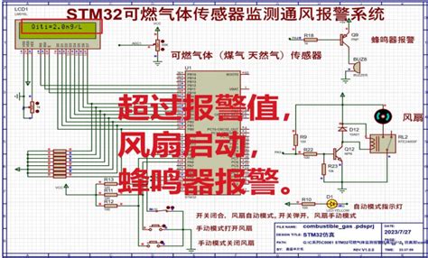 基于stm32的天然气煤气检测报警仿真设计仿真程序讲解）基于stm32智能水电燃气安全系统课程设计 Csdn博客