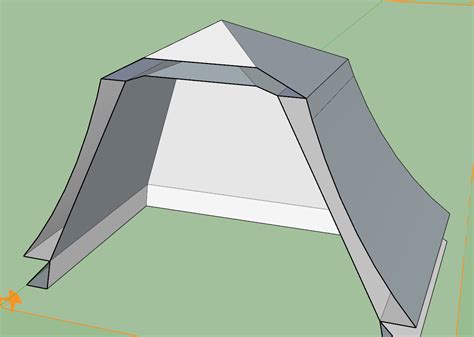How Do I Create Curved Surfaces From Arcs I Ve Drawn SketchUp SketchUp Community