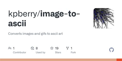 GitHub Kpberry Image To Ascii Converts Images And Gifs To Ascii Art