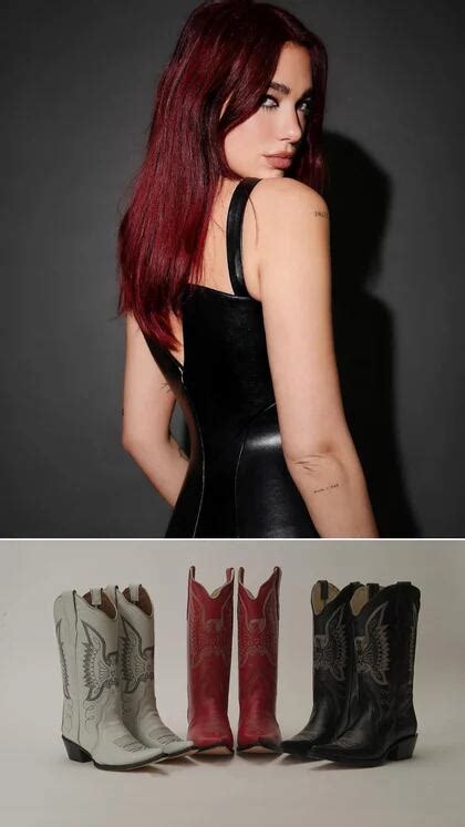 ¿cuánto Cuestan Las Botas Vaqueras Mexicanas Que Dua Lipa Presumió En