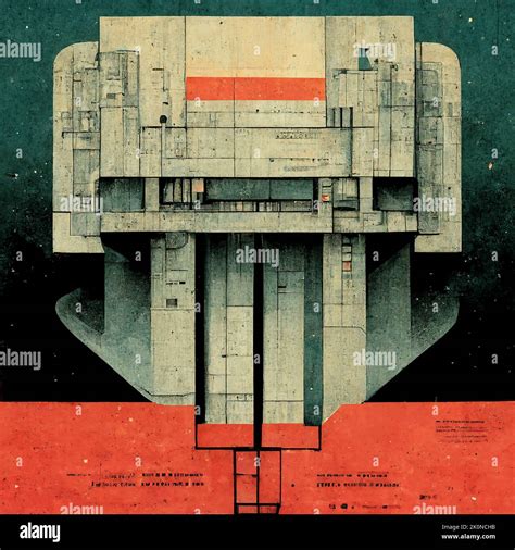 Sci Fi Space Station Blueprints