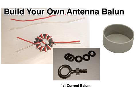 Build Your Own Antenna Balun 1 To 1 Balun Resource The Dxzone