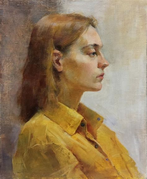 Портрет девушки маслом в 2023 г Портретные зарисовки Портрет Портретная живопись