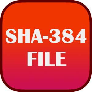 SHA 384 Hash Checksum Of File Online Tool