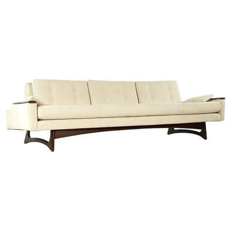 Craft Associates Walnut Sofa By Adrian Pearsall At 1stdibs