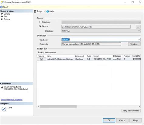 Restoring Symmetry Databases Amag Technology