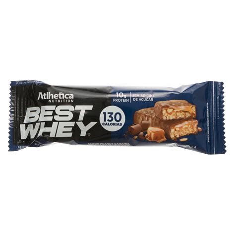 Barrinha Proteína Peanut Caramel Atlhetica 33g