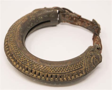 Cast Bronze Tribal Bell Camel Anklet For Sale At 1stdibs Antique