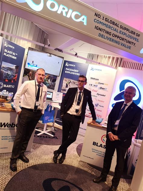 Orica On Linkedin Efee2019 Wireless Fragmentation Digital Blasting