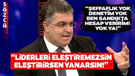 Ersan Şen den Gündem Yaratacak Sözler Siyasi Partileri Böyle Hedef