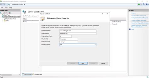 How To Create Csr In Windows Server Iis Ipserverone