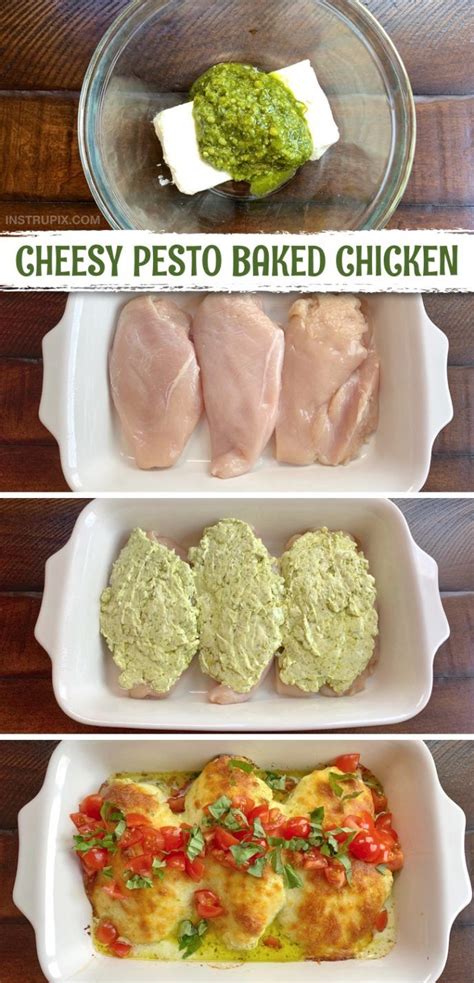Cheesy Pesto Chicken Bake Keto Low Carb Artofit
