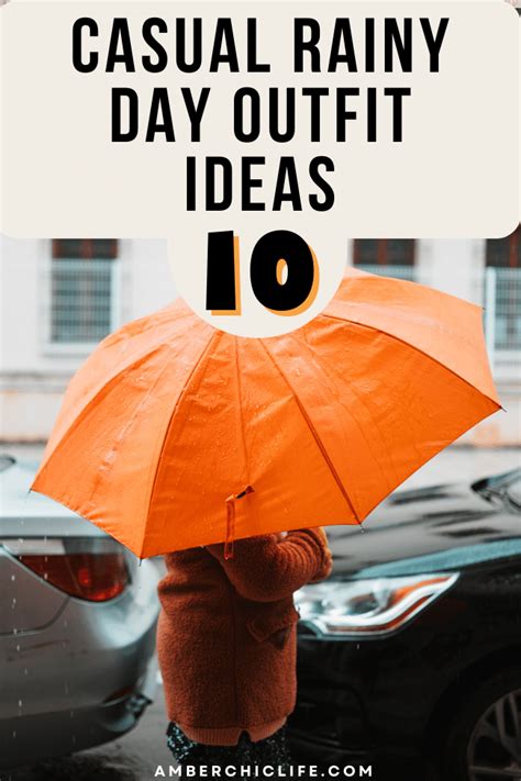 10 Casual Rainy Day Outfits Thatll Look Chic