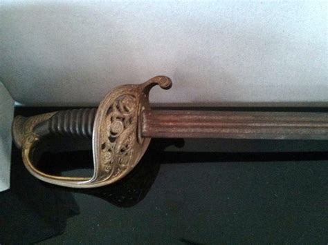 sabre d officier supérieur d infanterie