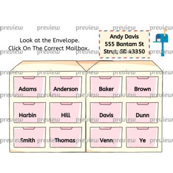 Sorting Mail With Task Cards For Job Life Work Skills Level No Prep