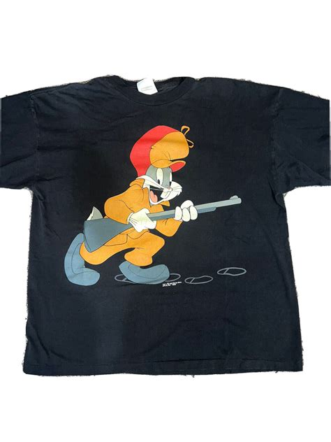 Vintage Looney Tunes Bugs Bunny Elmer Fudd Hunting Sh Gem
