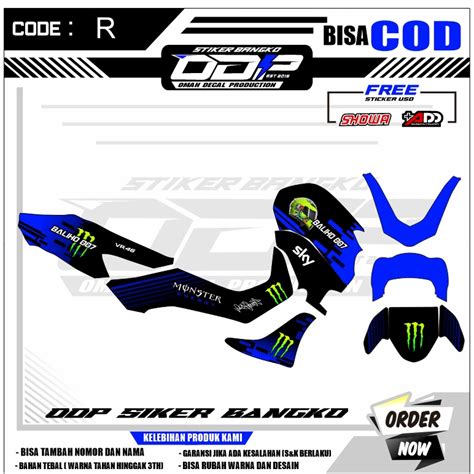 Jual Decal YAMAHA NMAX Full Body Dekal Stiker Striping YAMAHA NMAX TERBARU OMAH DECAL Stiker