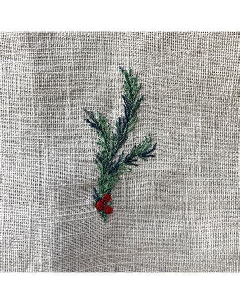 Napkin Newfirclose Sarah Becvar Design