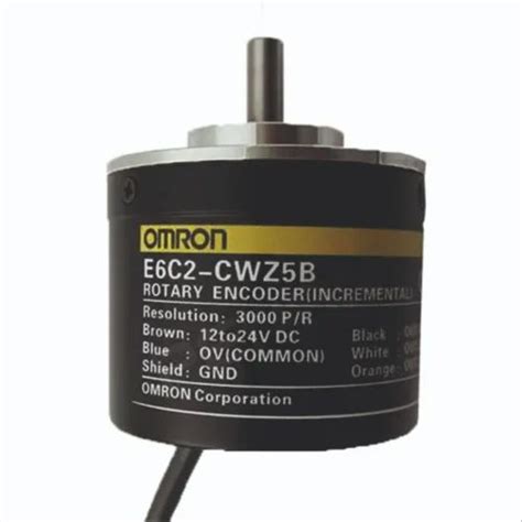 Black Omron E6b2 Cwz6c 500p R 2m Rotary Encoder For Industrial At ₹ 5500 Piece In Coimbatore