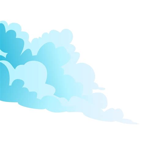 Premium Vector Cloud Illustration Border Decoration