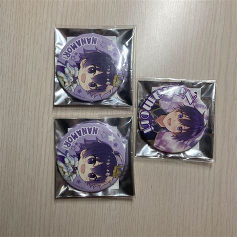 すとぷりななもり缶バッチ メルカリ