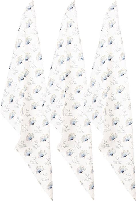 Haes Deco Set De 3 Essuies De Vaisselle Dim 50x70 Cm Coloris