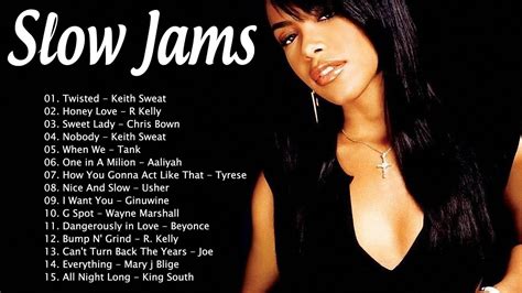 90s 2000s Slow Jams Mix 💋 Aaliyah Keith Sweat R Kelly Tyrese