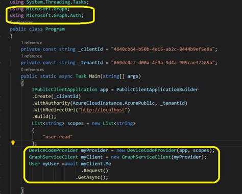 Authenticating Azure Ad App By Using Msal Ms Identity And Ms Graph