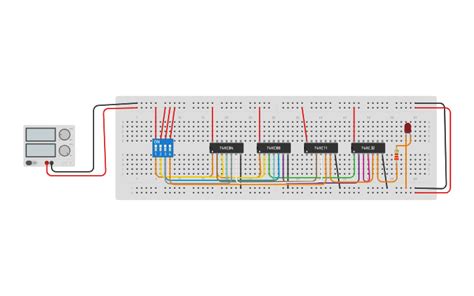 Circuit Design Tugas Modul 5 Prak Sisdig Tinkercad