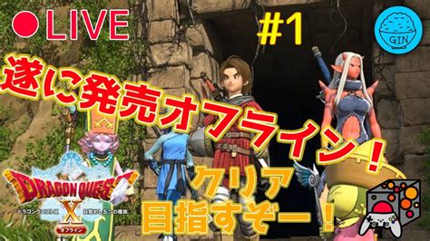 【dqxオフライン】ついに発売！ガッチガチ縛りプレイのドラクエ10のオフライン！！ドラゴンクエストxオフライン実況プレイ！＃1（gin