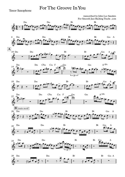 Sax Backing Tracks Alphabetical By Artist K 4