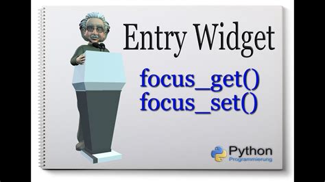 Python Tkinter Entry Widget Focusget And Focusset English 4 Youtube