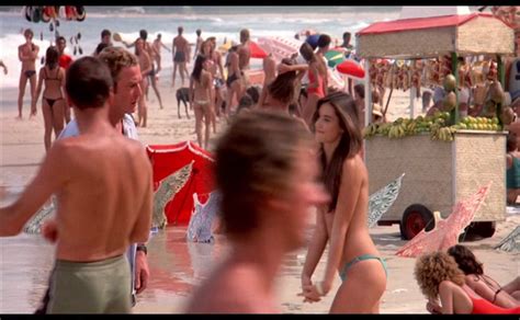 Michelle Johnson Demi Moore Breasts Bikini Scene In Blame It On Rio