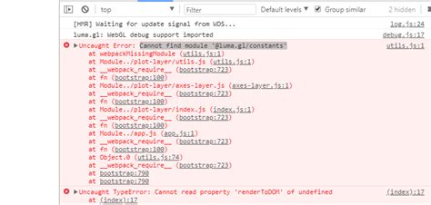 Plot Example Code Shows Cannot Find Module Lumaglconstants