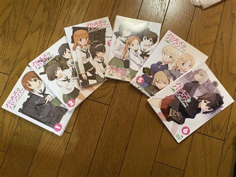 ガールズandパンツァー Dvd 6巻セット メルカリ
