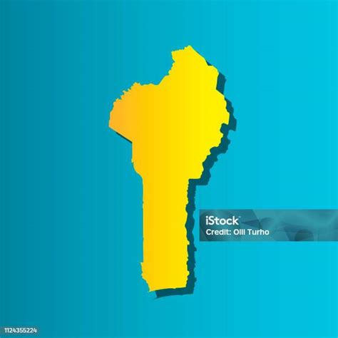 정치 지도 아프리카 상태베냉 공화국의 다채로운 벡터 절연된 그림 아이콘입니다 0명에 대한 스톡 벡터 아트 및 기타 이미지 0
