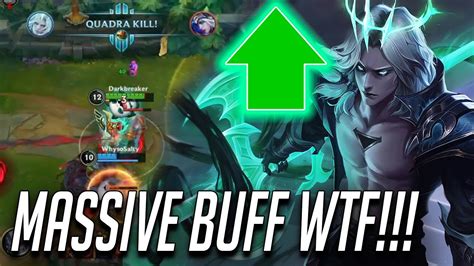 Wild Rift Viego Massive Buff Wtf Riot Broken Af Youtube