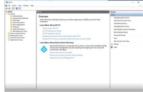 Configuring Adfs 40 Windows Server 2016
